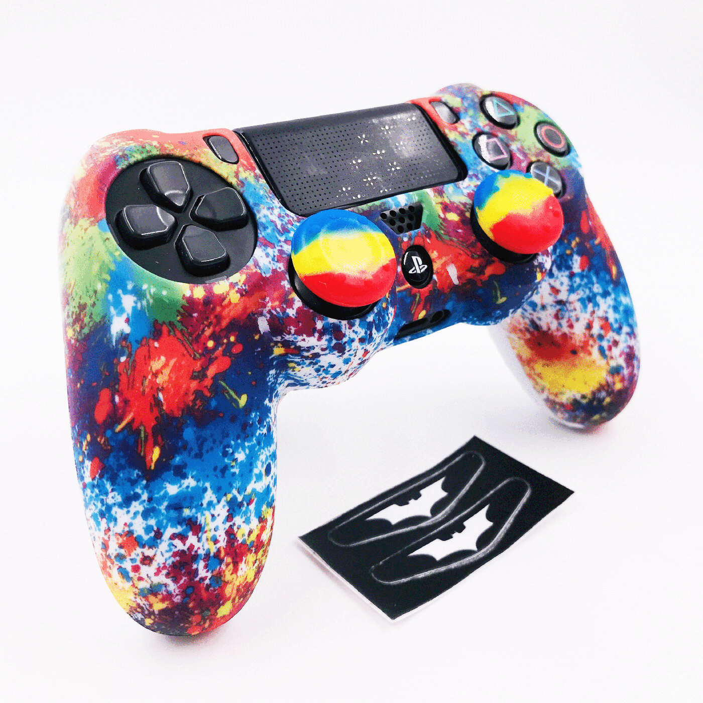 Чехол на геймпад PS4: Фантазии 2 + 2 насадки + Led Bar