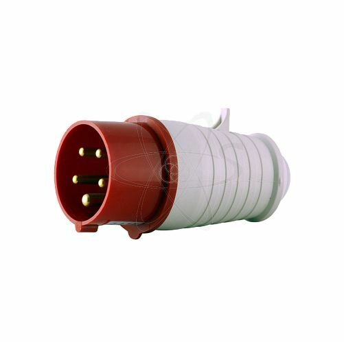 Вилка 015 3P+PE+N 16А 380В IP44