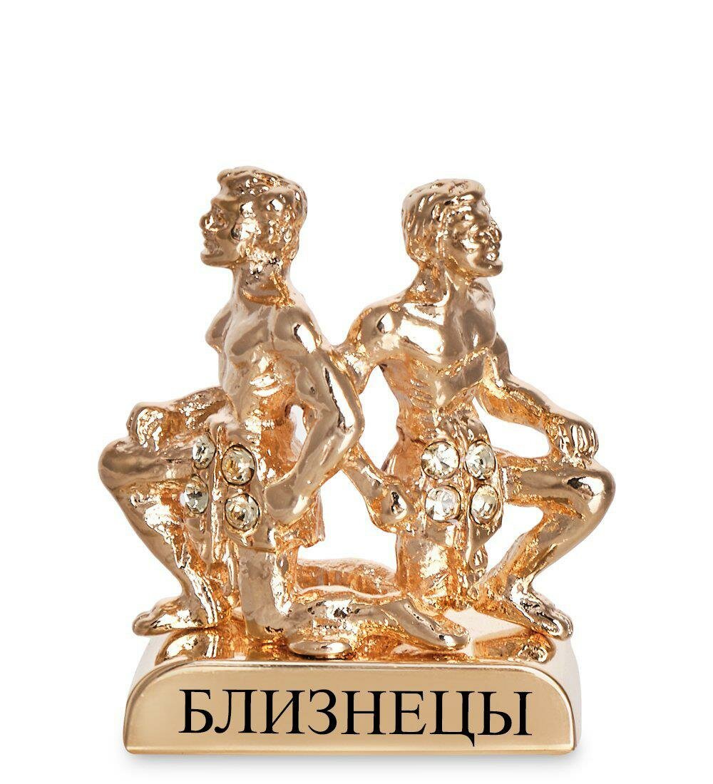 Фигурка Знак Зодиака - Близнецы A2100479 Crystal Temptations, Металл, кристалл