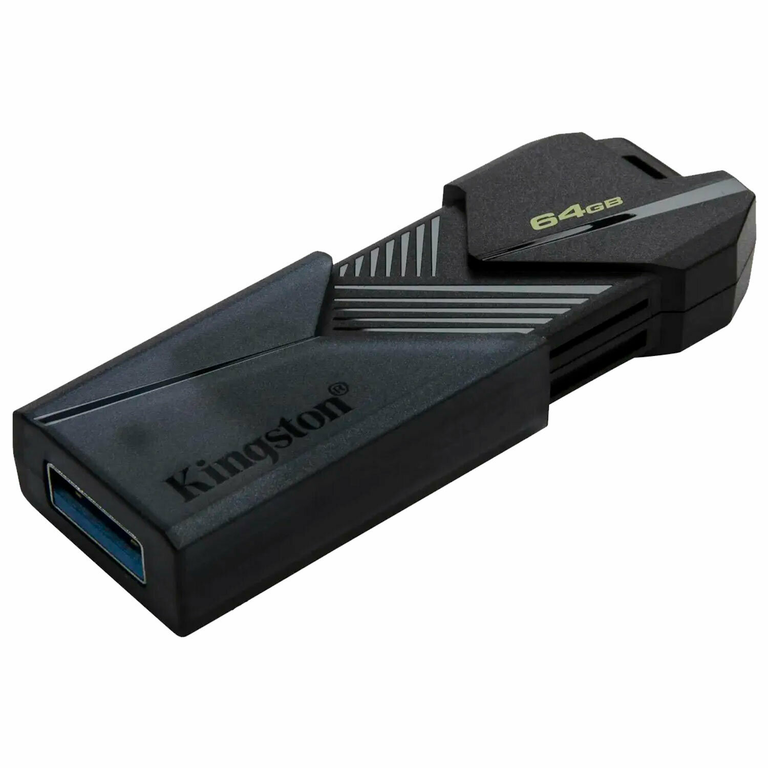 Флеш-диск 64 GB KINGSTON DataTraveler Exodia Onyx, разъем USB 3.2, черный, DTXON/64GB