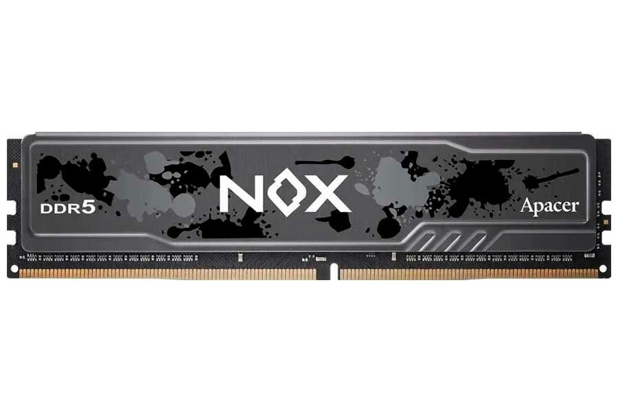 Оперативная память Apacer DDR5 16Gb 5200MHz NOX (AH5U16G52C522MBAA-1)