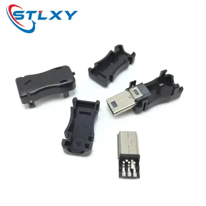 Комплект разъемов Stlxy mini USB 4-контактный, 10set