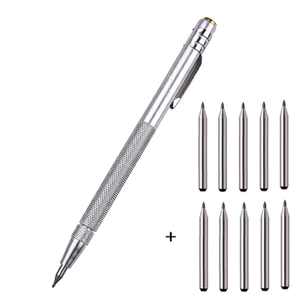 Алмазная ручка для наконечников, карбидный наконечник из карбида вольфрама, для гравировки, перо из карбида вольфрама, ручной инструмент для стекла, керамики, металла