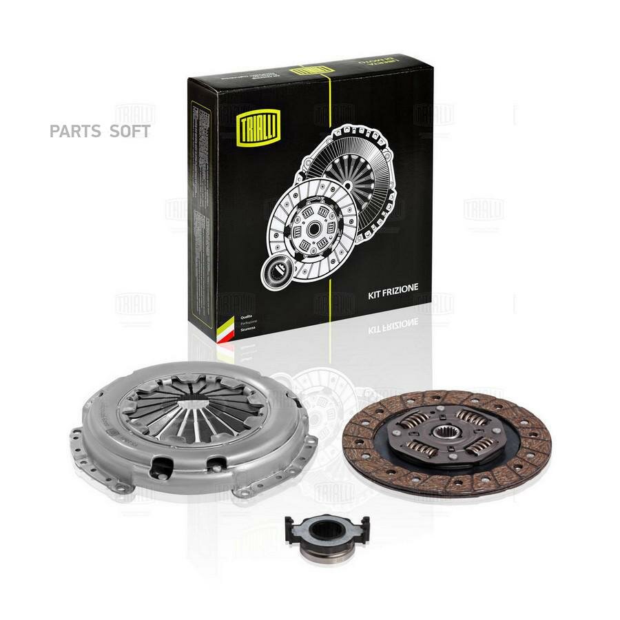 TRIALLI FR-2801 Сцепление в сборе для а/м Rover 400 (95-) 1.4i/1.6i (с мех. муфт) (FR 2801) ()