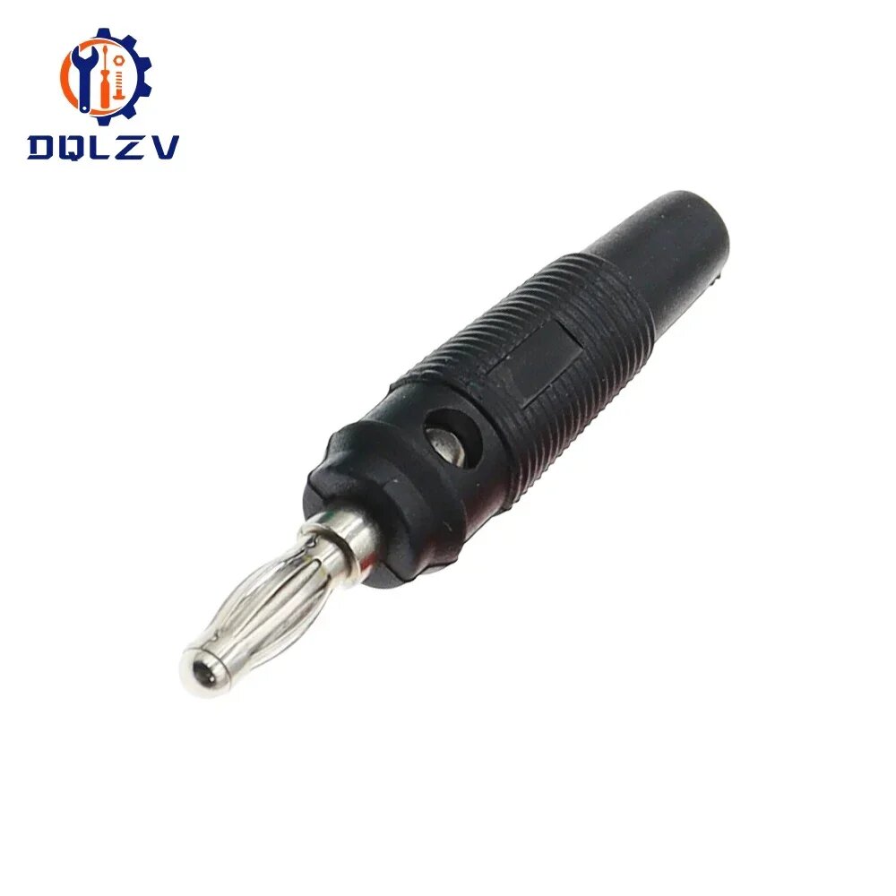 Разъемы "банан" DQLZV 4MM 1PCS, черный
