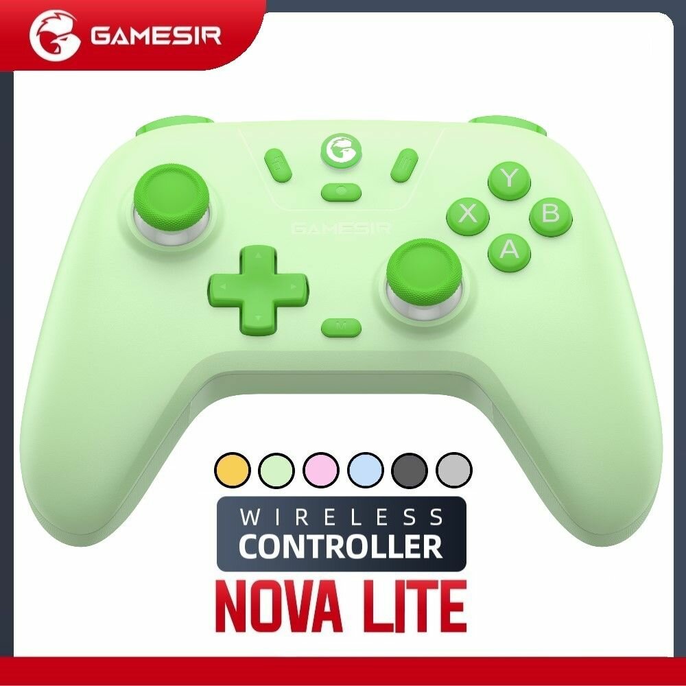 GameSir T4 Nova Lite Беспроводной контроллер Bluetooth Геймпад с эффектом Холла для Nintendo Switch iPhone Android Phone PC