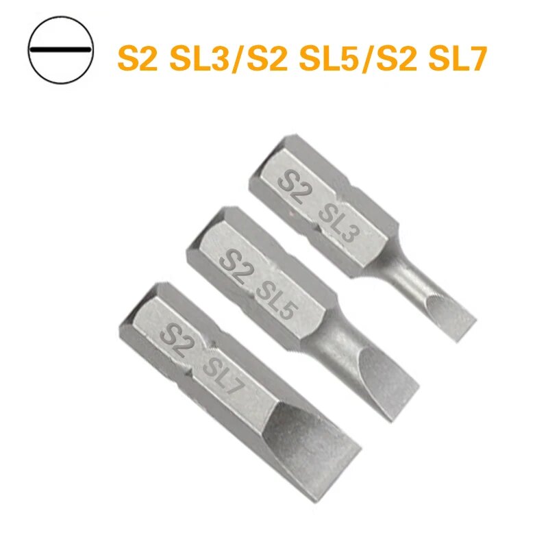 Набор насадок отвертки S2 SL3/SL5/SL7
