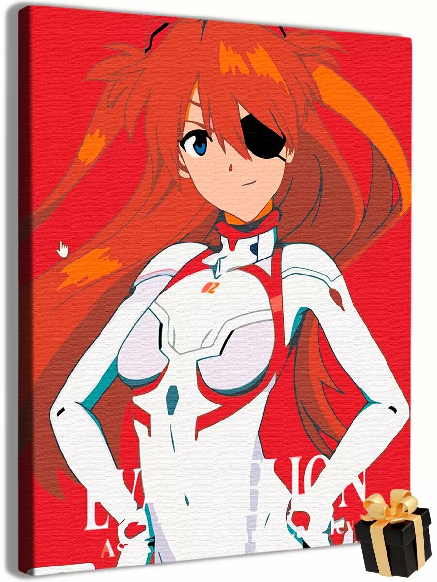 Картина по номерам евангелион аниме