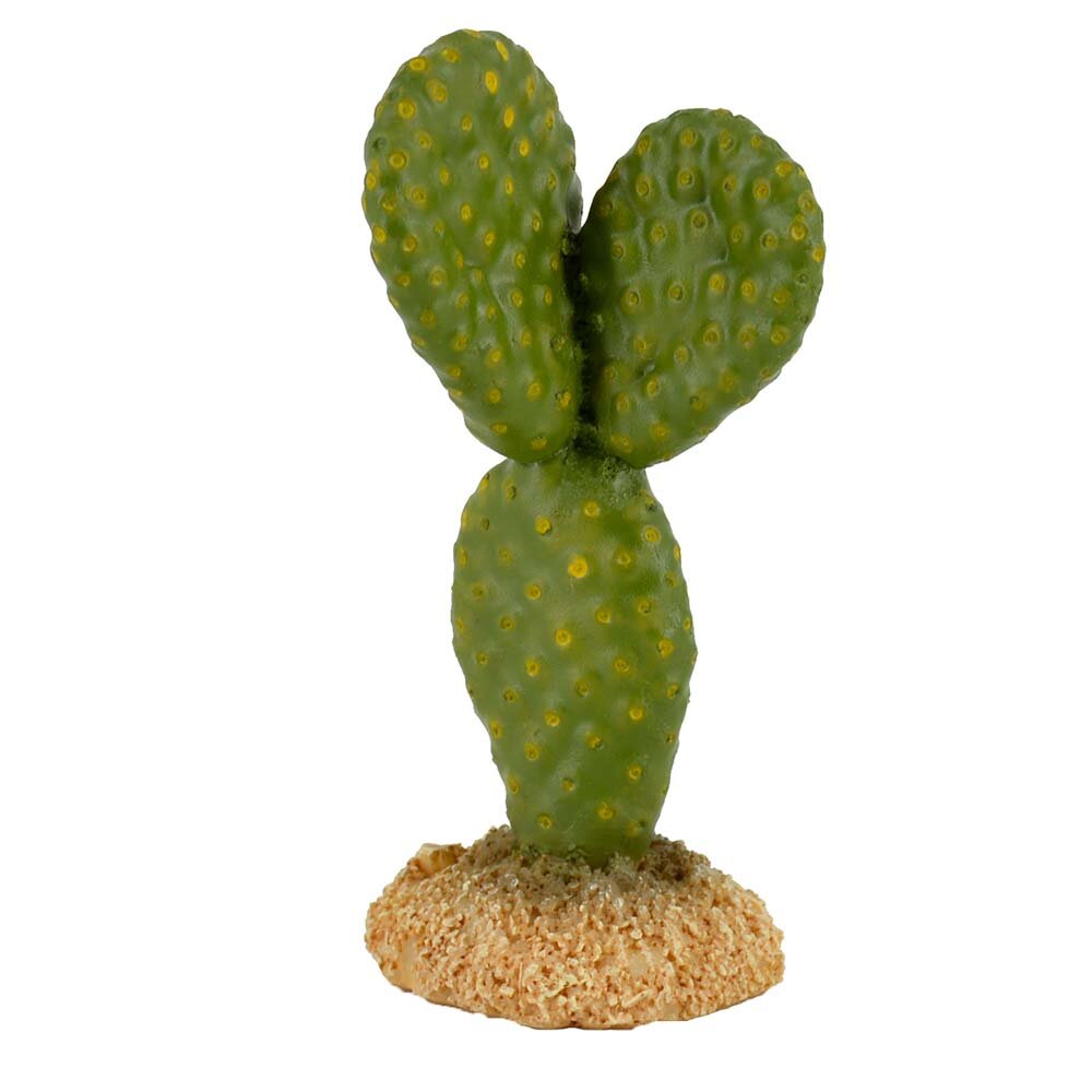 Растение пластиковое Gloxy Опунция S, 4х4х8 см