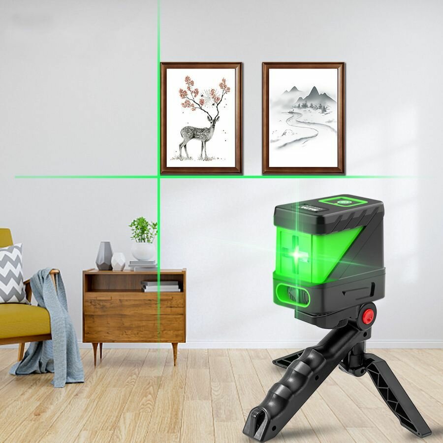 Конструкция лазерного уровня длиной 30 м, самовыравнивающийся ручной ремонт цифрового уровня