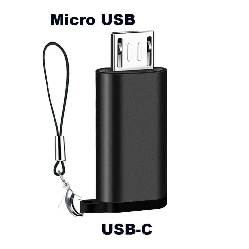 Переходник usb-c (гнездо) на Micro USB (штекер) для Xiaomi Redmi, Huawei, Meizu, Samsung Galaxy S7, телефонов Android Micro USB Male
