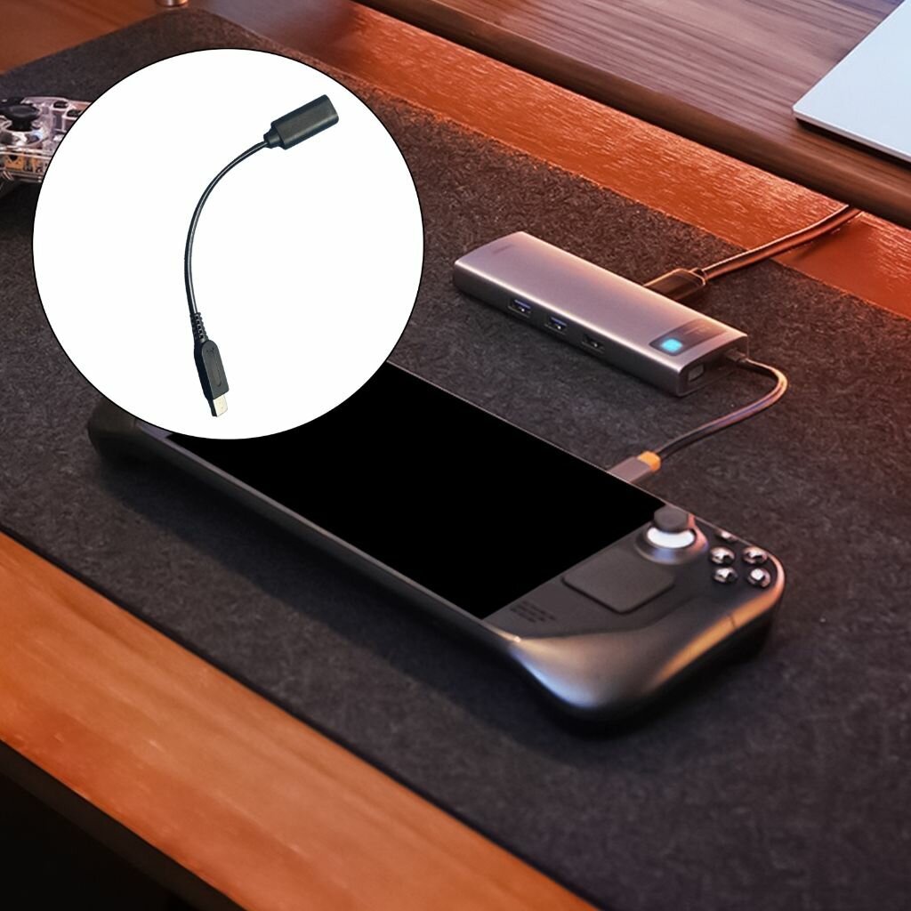 Зарядный кабель Type C для игровых консолей, эффективная зарядка