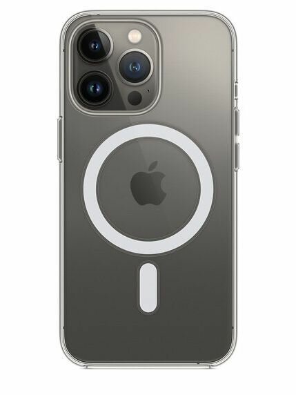 Чехол-накладка ISA Clear Case MagSafe для Apple iPhone 14, прозрачный