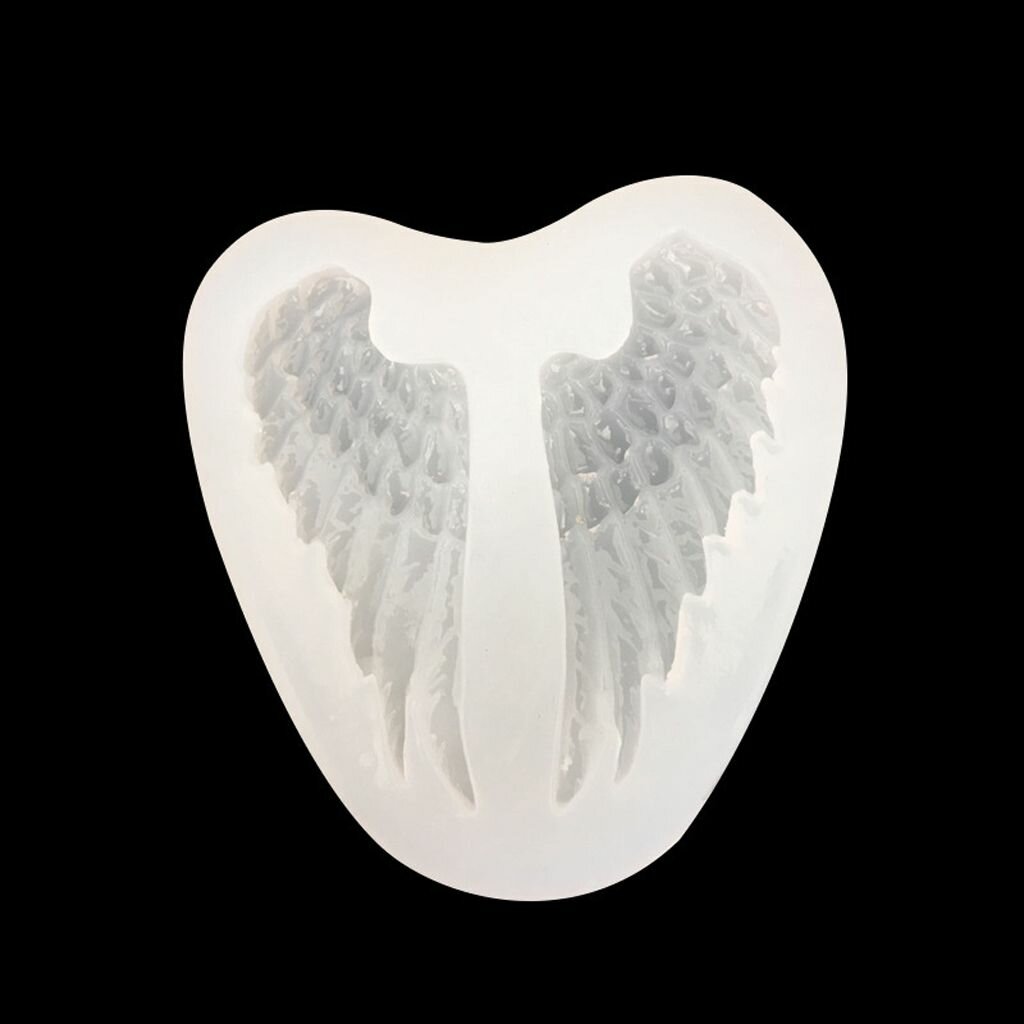 Ангел Злые Крылья Подвесная форма для литья смолы Силиконовые Инструменты изготовления ювелирных изделий