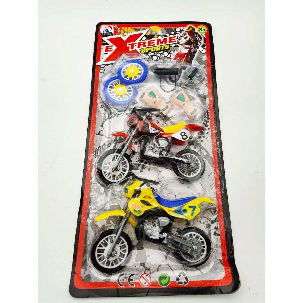 Экстремальный спортивный велосипед/игрушка для детей (мальчиков и девочек) (2 велосипеда и дополнительные аксессуары для велосипедов)