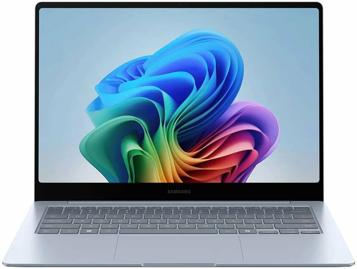 Ноутбук Samsung Galaxy Book 4 Edge NP940 14" (3200x1800) AMOLED, Snapdragon X Elite, 16GB LPDDR5x, 512GB SSD, Qualcomm Adreno, Win11, blue (NP940XMA-KB1US)