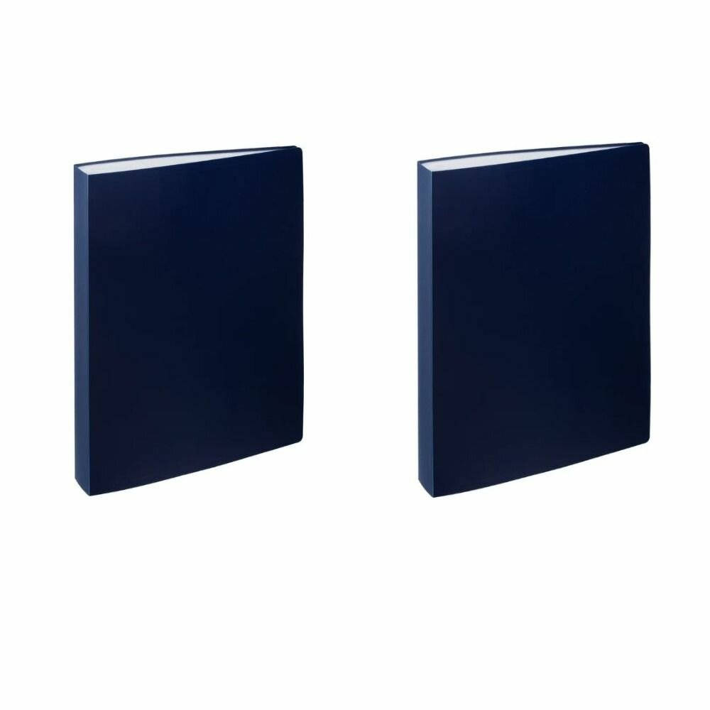 Attache Папка файловая 80 синяя, 2 шт