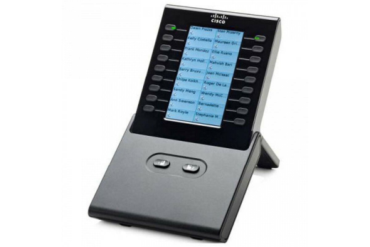 Модуль расширения IP телефона CISCO CP-CKEM-C Cisco Unified IP Color Key Expansion Module, Charcoal
