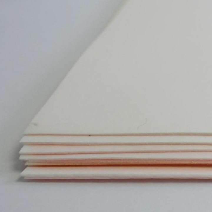 Фоамиран для рукоделия Crystal Art персик, иранский, 15х20 см, 10 шт