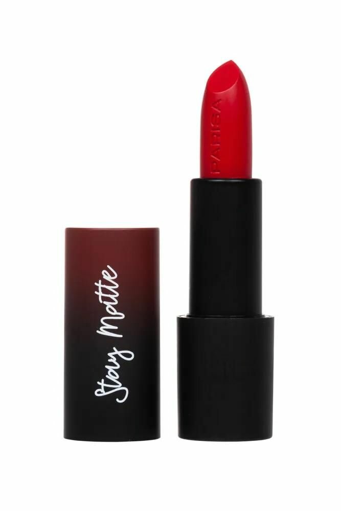 Губная помада Parisa Cosmetics "Stay Matte", матовая, тон 09 Королевский алый