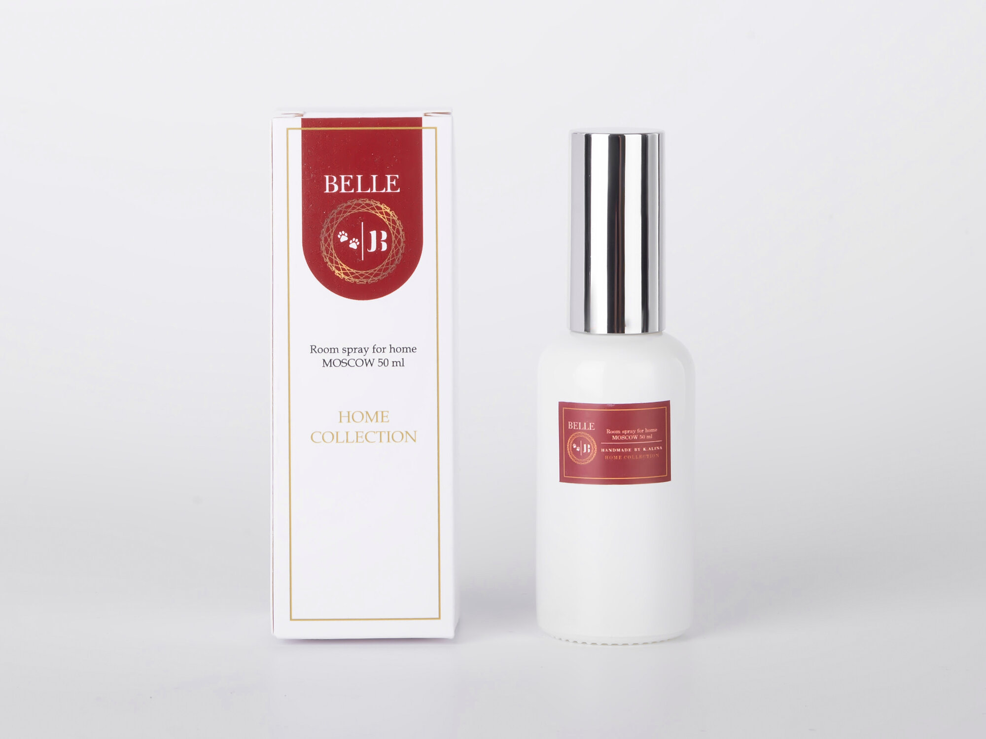 Рум-спрей для дома BELLE home collection, парфюмированный спрей для дома и текстиля "MOSCOW " 50 ml, яркий освежающий аромат