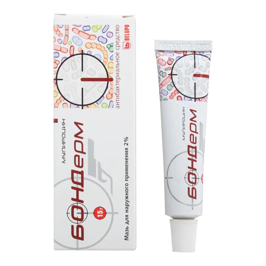 Бондерм мазь для наружного применения 2 % 15 г 1 шт