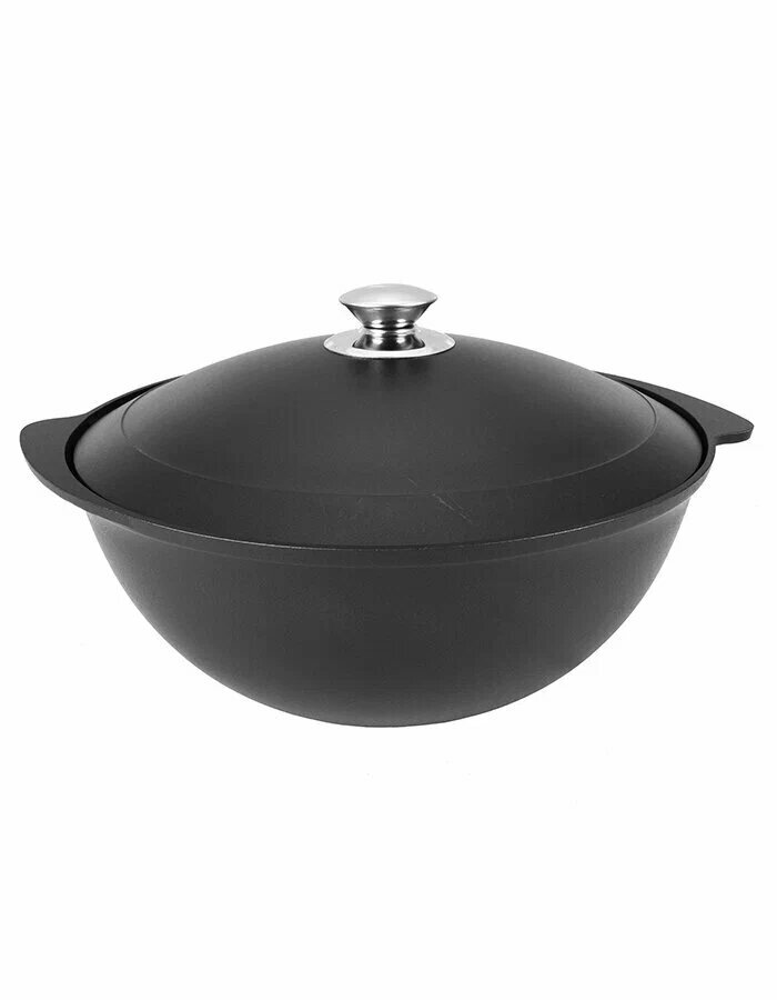 Казан с крышкой Kukmara Традиция, с антипригарным покрытием, 4,5 л