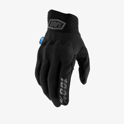Мотоперчатки 100% Cognito Smart Shock Glove (Black, L, 2025 (10014-00032))