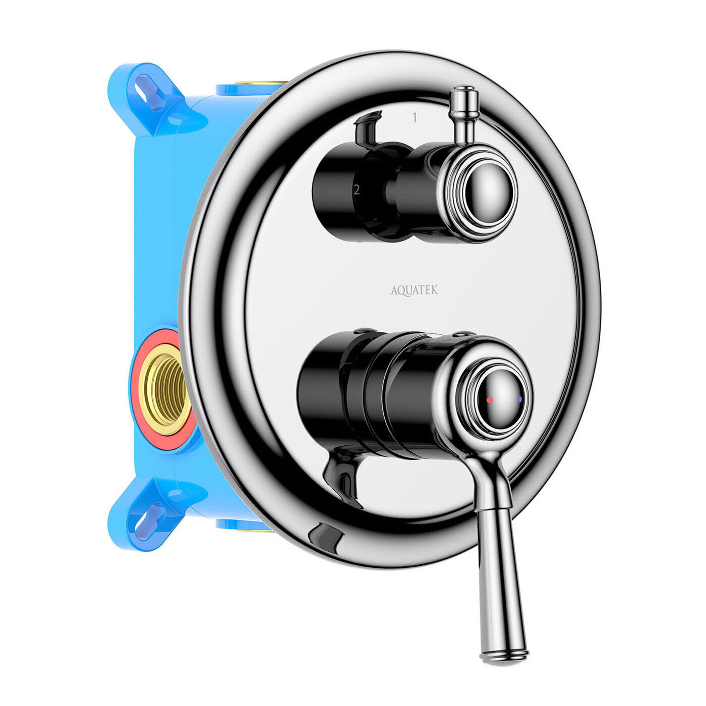 Смеситель для ванны Акватек Классик AQ1546CR