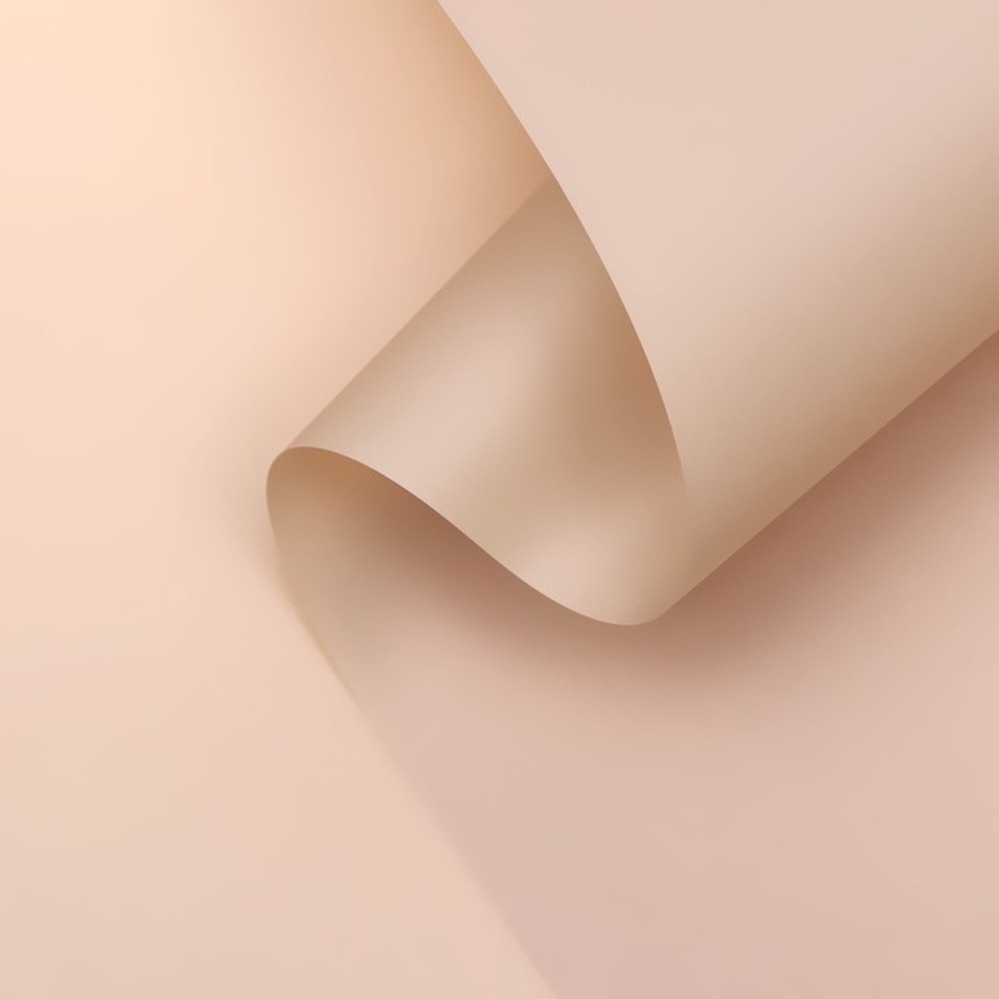 Пленка упаковочная для цветов, матовая, кофе с молоком, 0,58 х 10 м