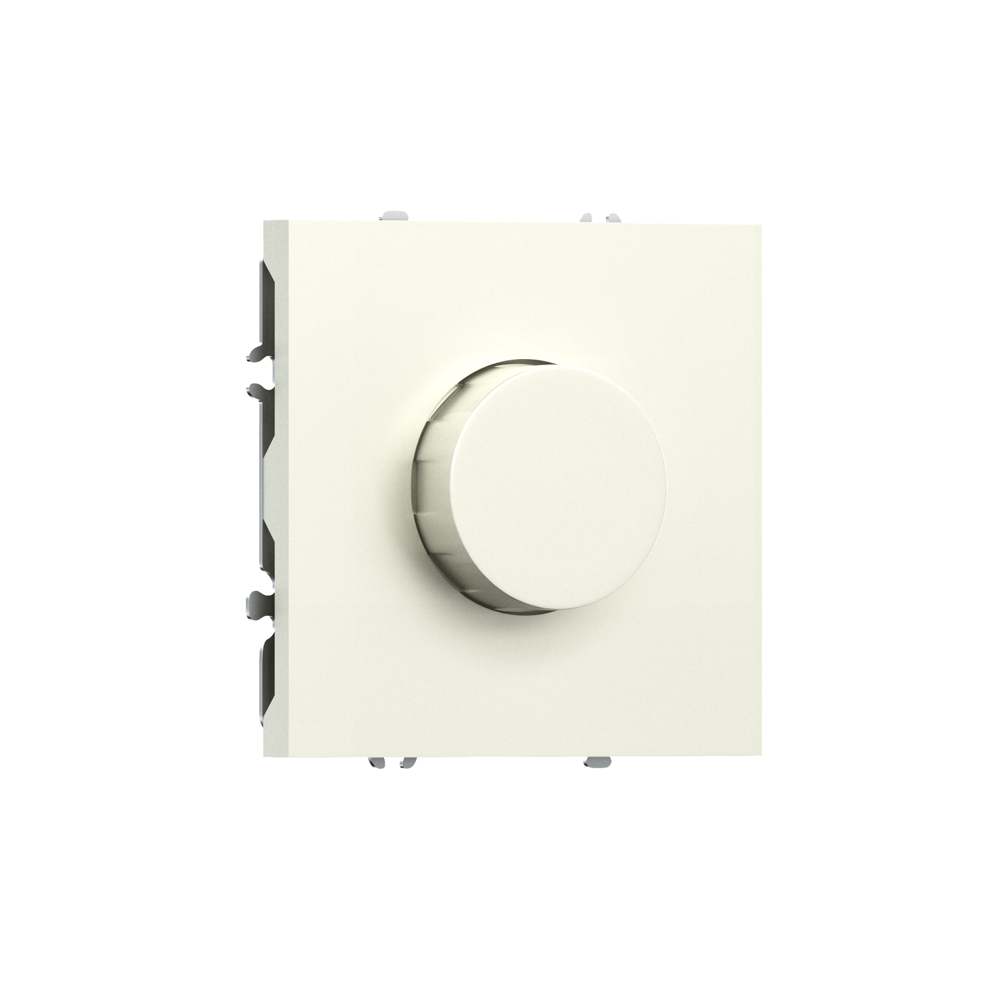 Светорегулятор Triac поворотный LED 100Вт, цвет слоновая кость, серия S08, Donel