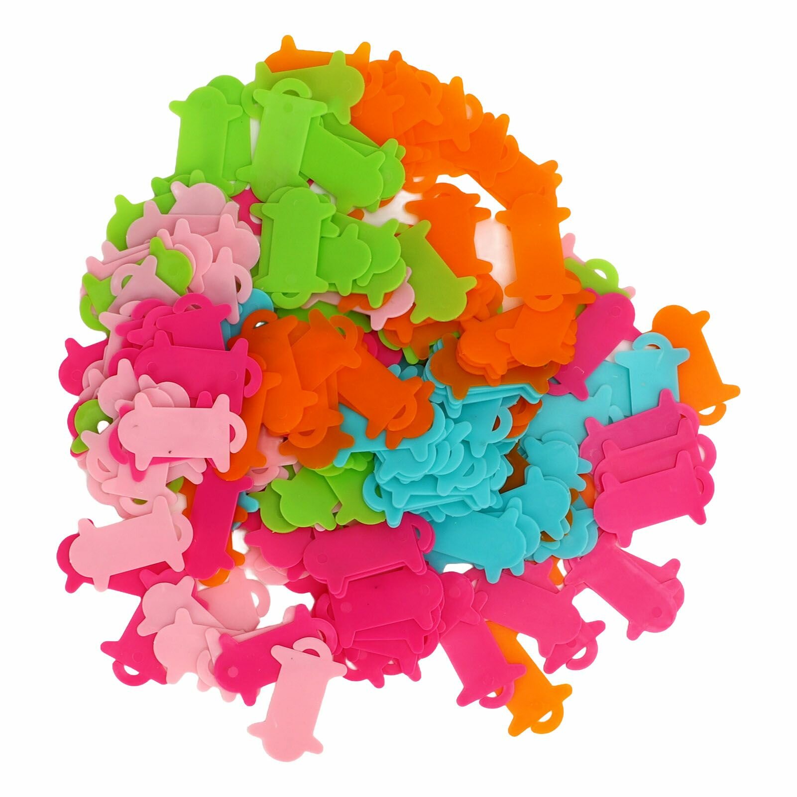 200 пластиковых катушек для хранения мулине