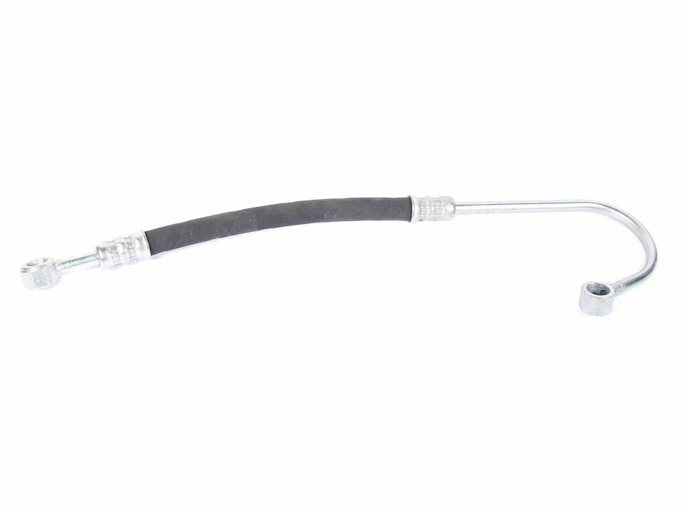 Шланг ГУР УАЗ 3163 Патриот рук 28см тр гнутая 25см с кольцом d16+кольцо d16 31608-3408150