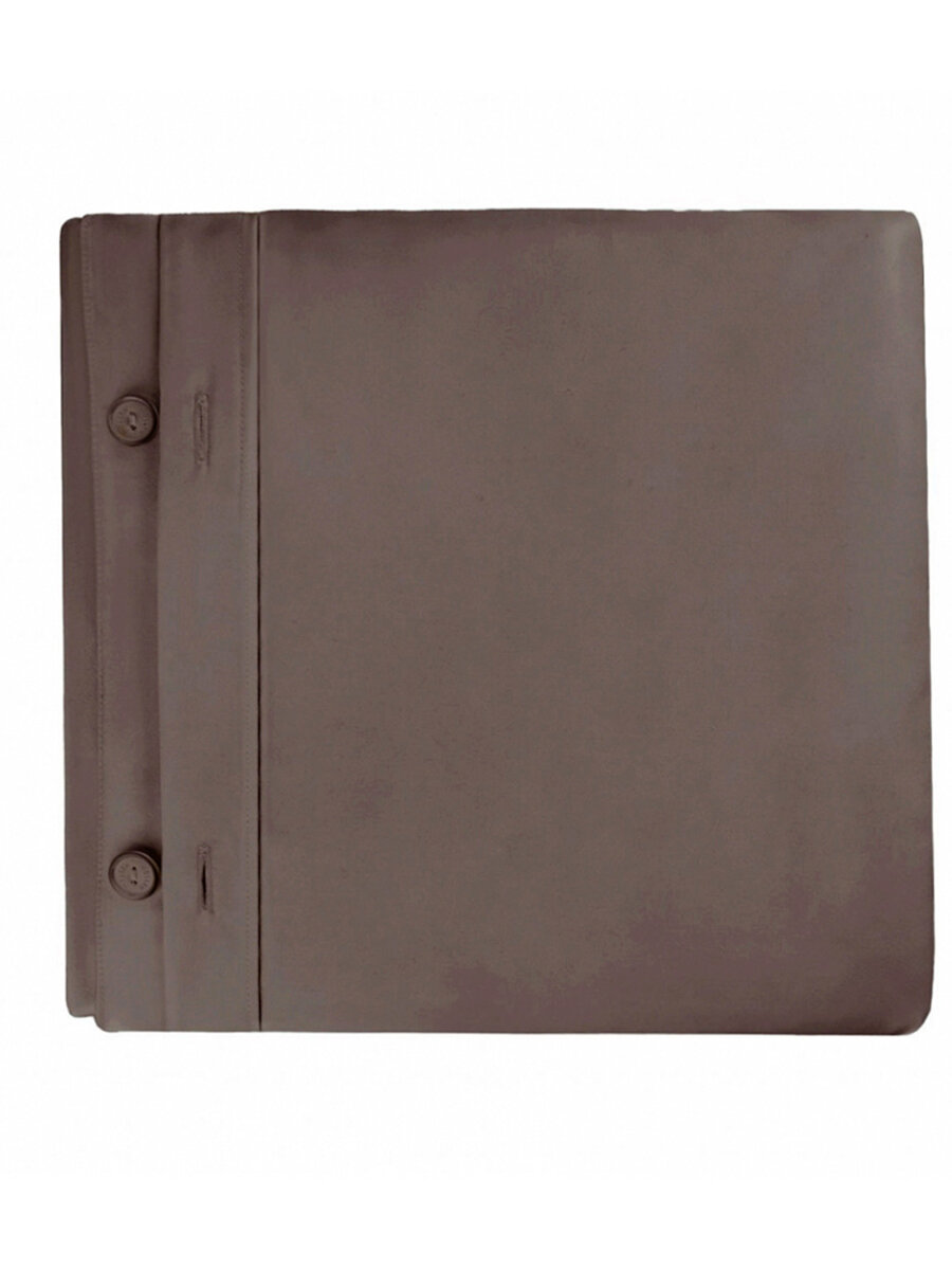 Пододеяльник Mollen Total Look 150x200см в кофейном, 100% египетский хлопок, 400ТС