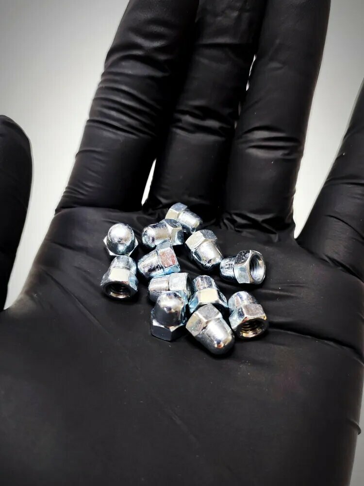 Гайка Колпачковая M5, DIN1587, 10 шт, 20 г