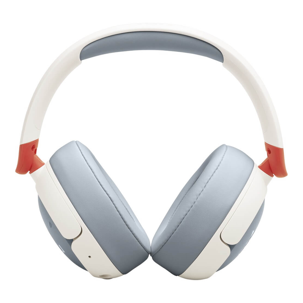 Наушники JBL JR 470NC Junior, беспроводные, накладные, складные, белые