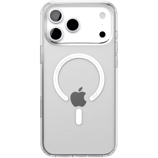 Чехол Vlp для Apple iPhone 17 Pro Max Diamond, с MagSafe, прозрачный