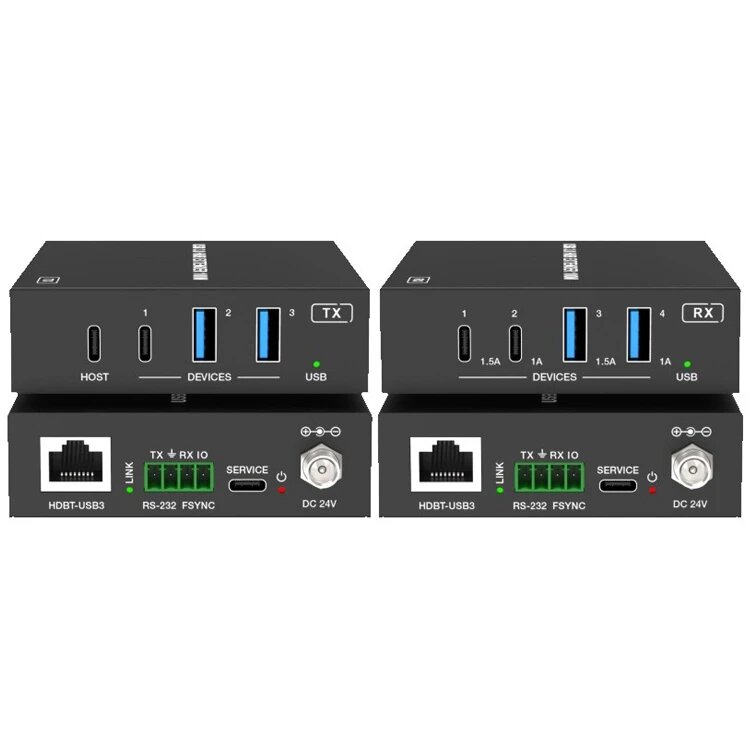 USB удлинитель по витой паре Dr.HD EX 100 USB 3.2