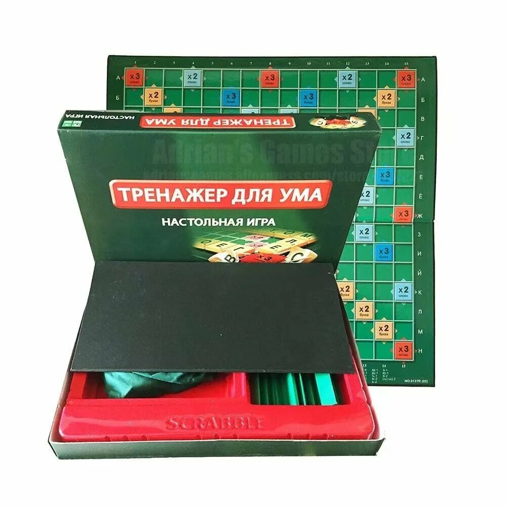 Игра настольная Games Scrabble Original/ Русская версия