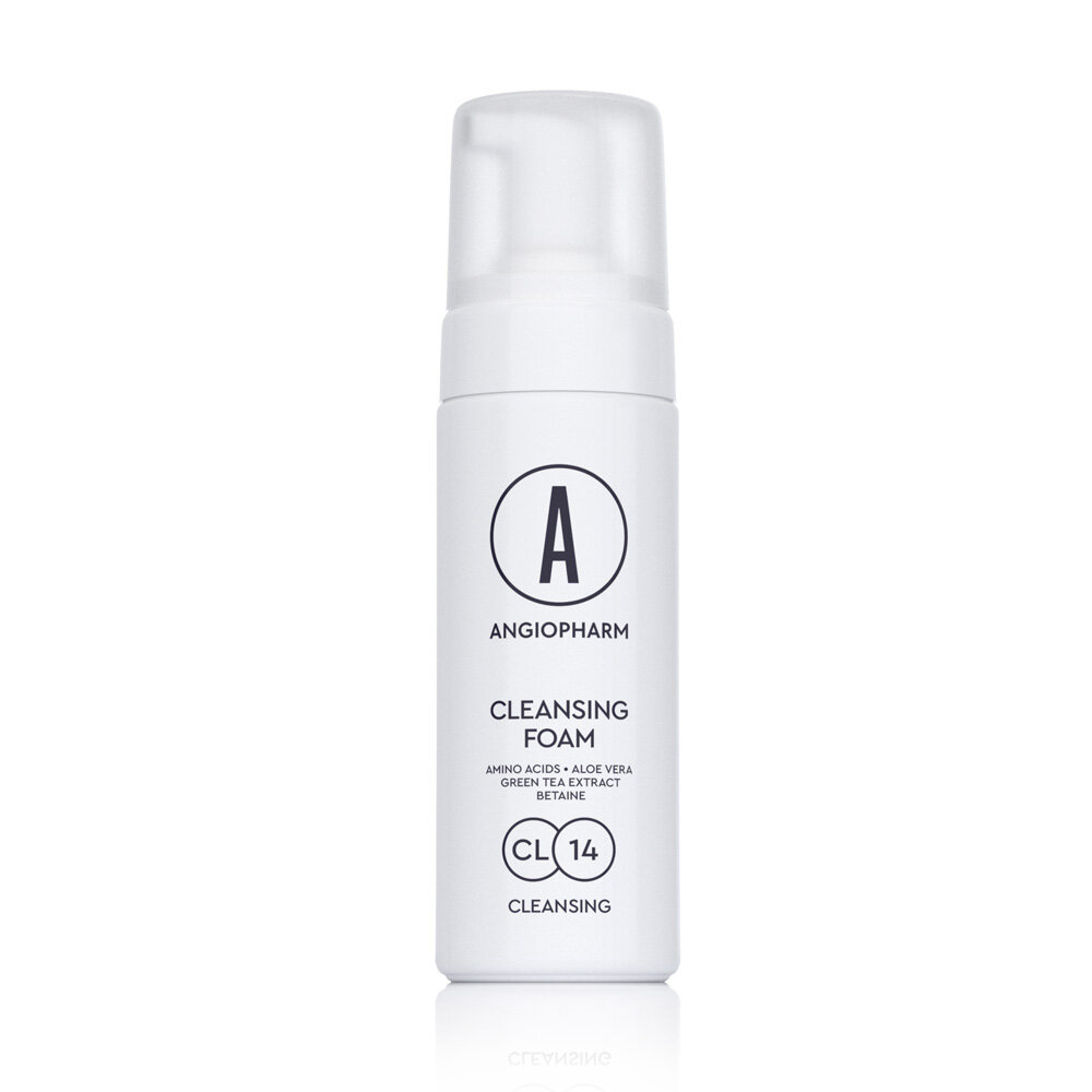 Angiopharm Cleansing Foam Пенка очищающая с аминокислотами, 160 мл