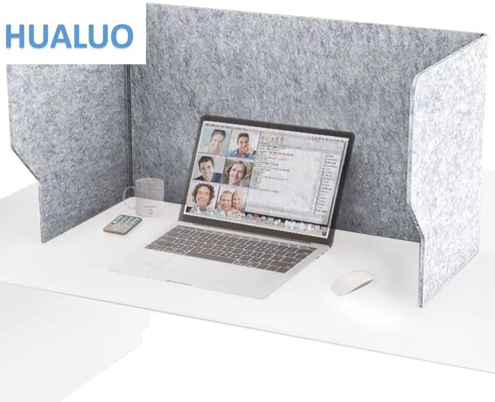 Перегородка для стола из полиакриламида и полиэтилена 40 дюймов