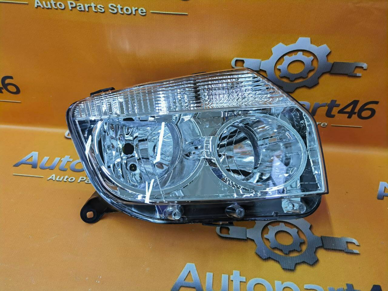 Правая Фара Рено Дастер хром RENAULT DUSTER с 10 по 15 год