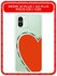Чехол на Xiaomi Redmi A1+/Redmi A2+/Poco C51/C50 / Редми A1+ с принтом "amor hea...