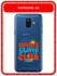 Чехол на Samsung Galaxy A6 / Самсунг Галакси А6 с принтом "Summer surf club", пр...