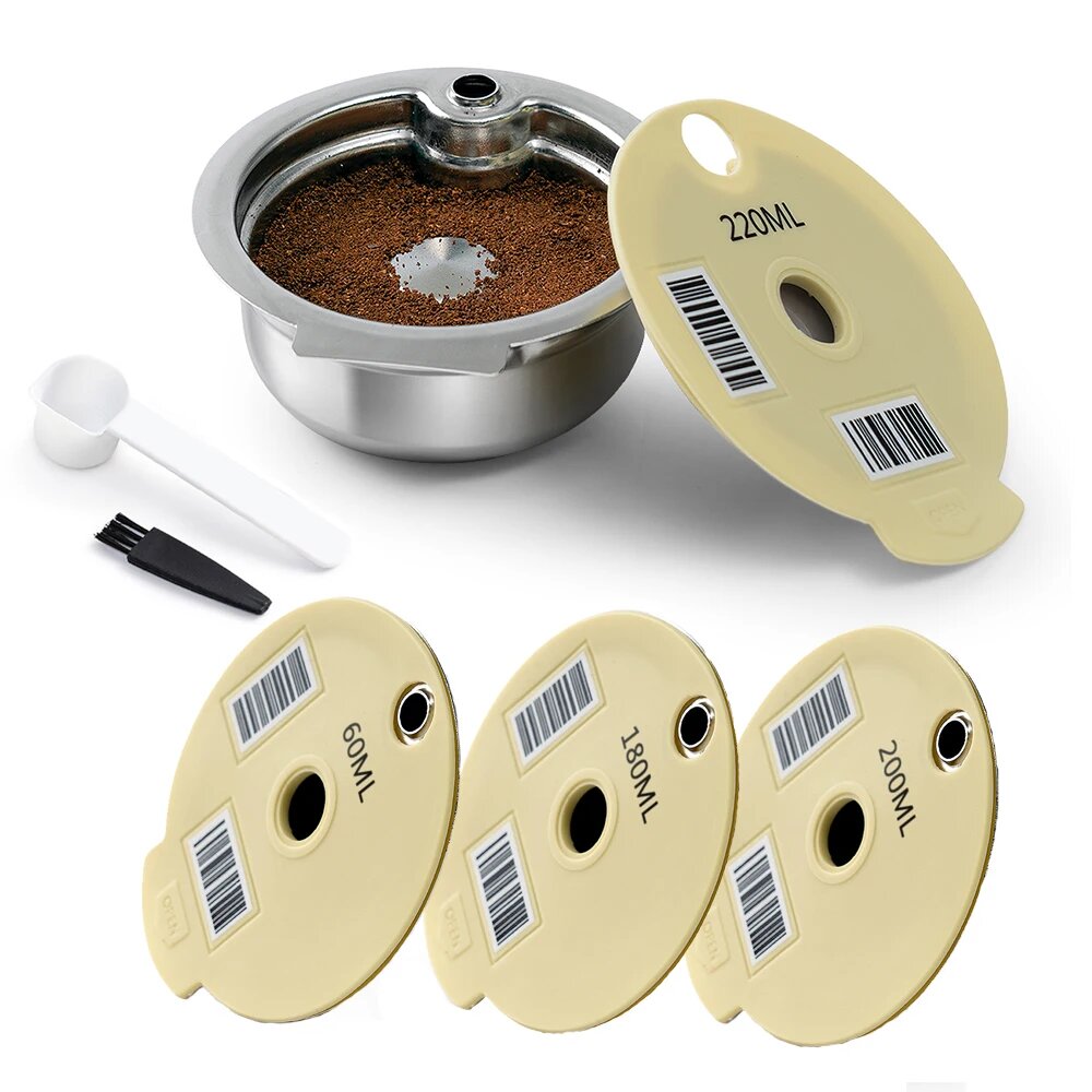 Многоразовые капсулы для Bosch Tassimo Happy Suny Vivy RECAFIMIL As Picture