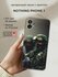 Силиконовый чехол на Nothing Phone 1 / Нафинг Фон 1 с принтом "Солдат"