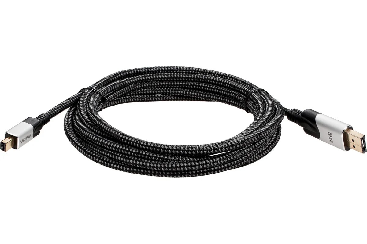 VCOM CG685-3M кабель Mini DisplayPort мужской - DisplayPort мужской, DP 1.4, медь, 3 м
