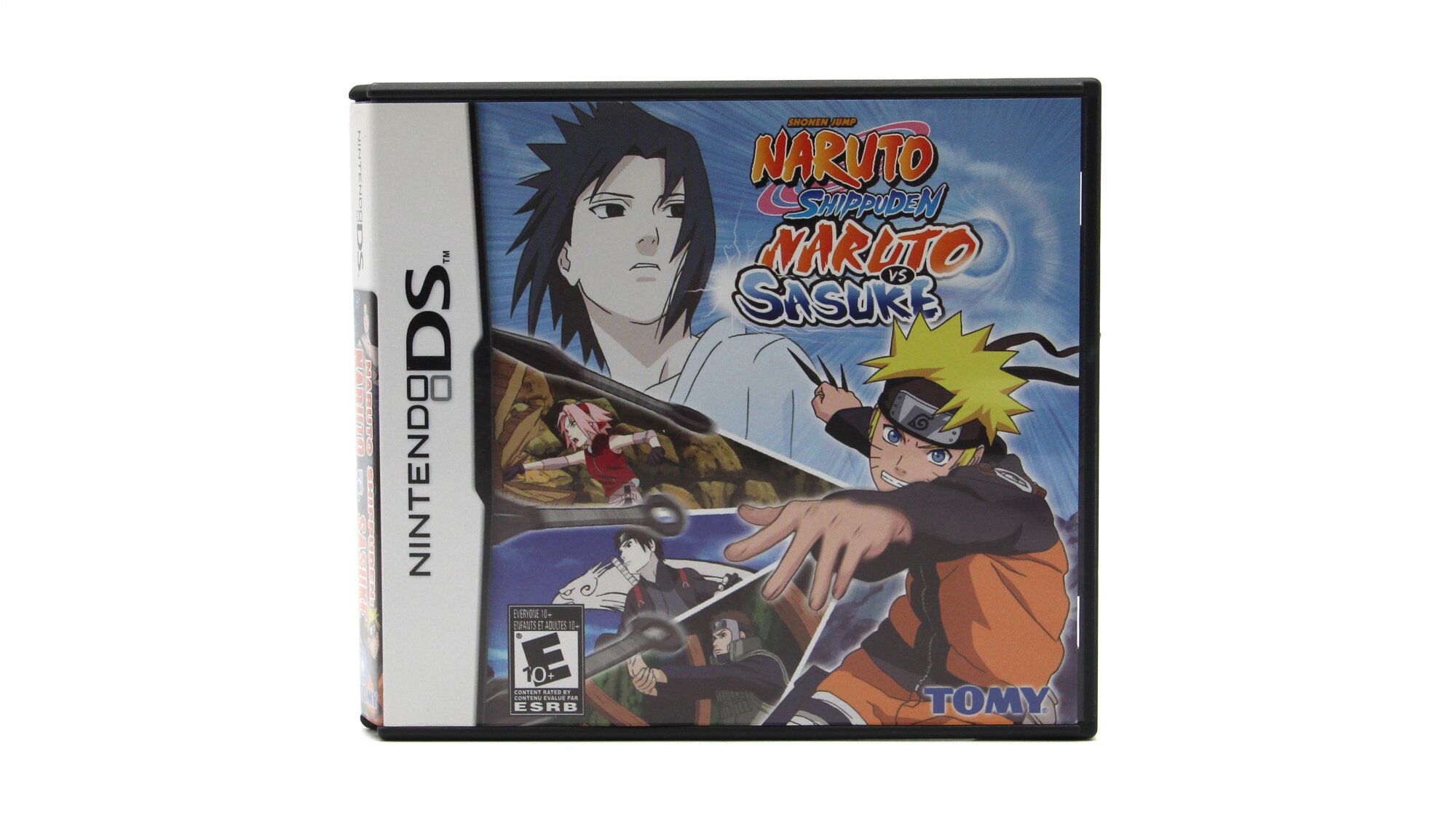 Naruto Shippuden Naruto vs. Sasuke (Nintendo DS, NTSC)