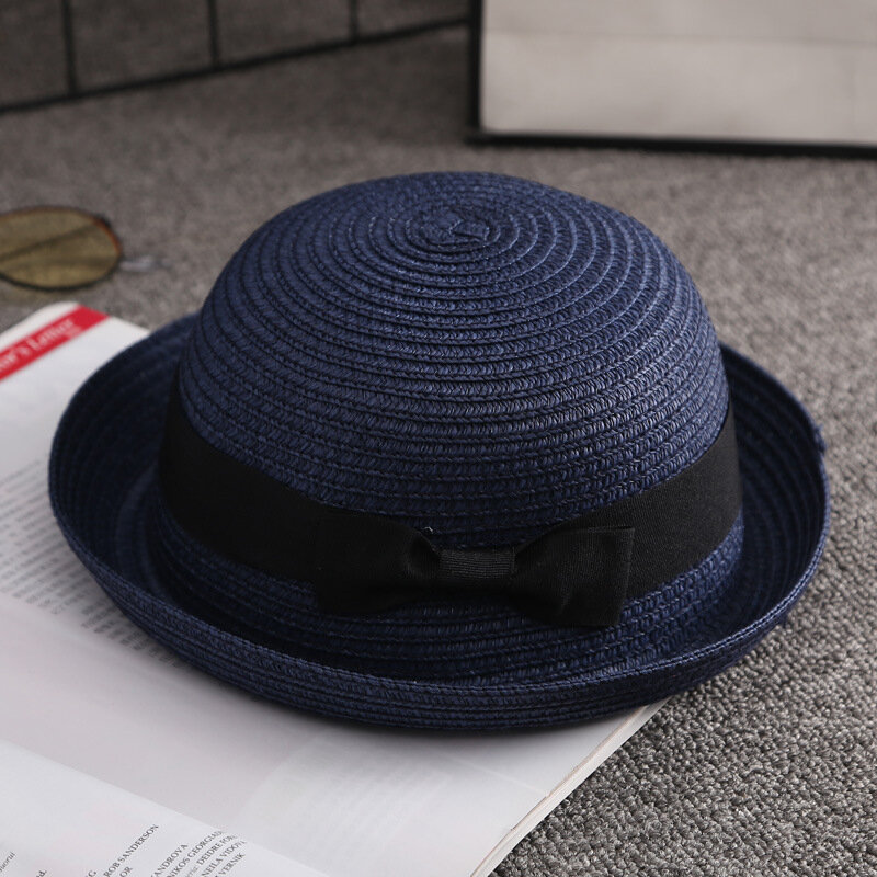 Детская соломенная шляпа, шляпа для родителей и детей, солнцезащитная шляпа от солнца, летняя шляпа для мальчиков и девочек, детская шляпа, летняя шляпа от солнца,