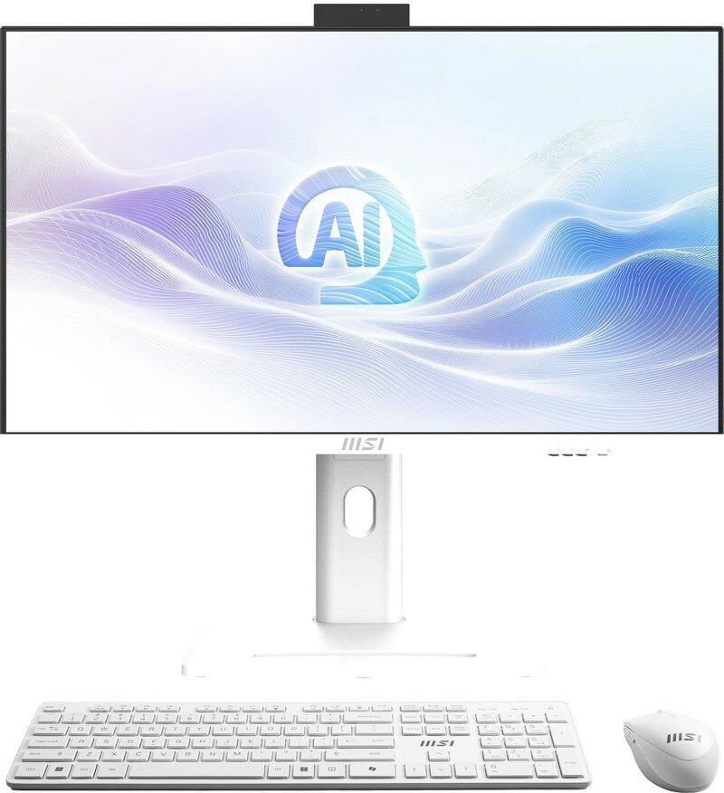 27" Моноблок MSI Modern AM273QP AI 1UM-097XRU WQHD, Intel Core Ultra 5 125H, 16ГБ DDR5, 512ГБ SSD, без операционной системы белый (9s6-af0112-097)